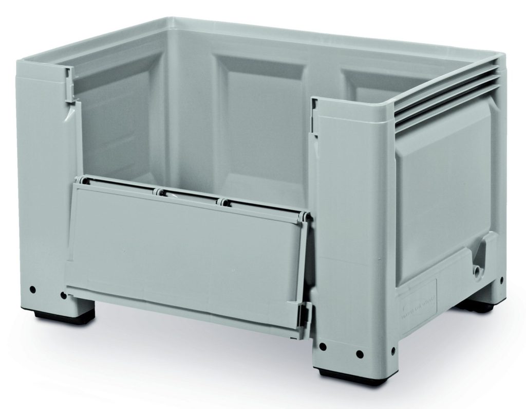 BIG BOX 1200 X 800 X 760MM - solid base and walls - 4 feet with drop ...